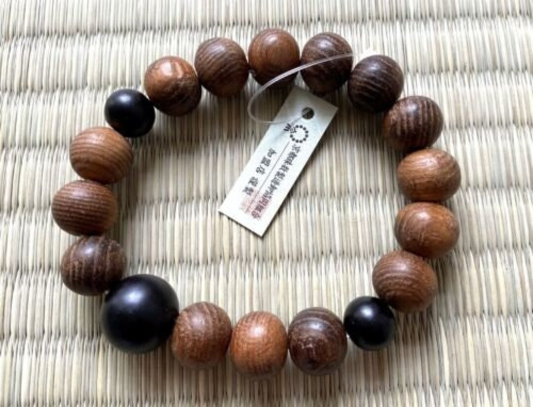 Kyoto Juzu Bracelet Japan Precious Wood Series Styphnolobium Japonicum ...