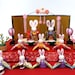 Kyoto Chirimen Crape Hina Doll Usagi Rabbit Set Japanese Girls Festival ...