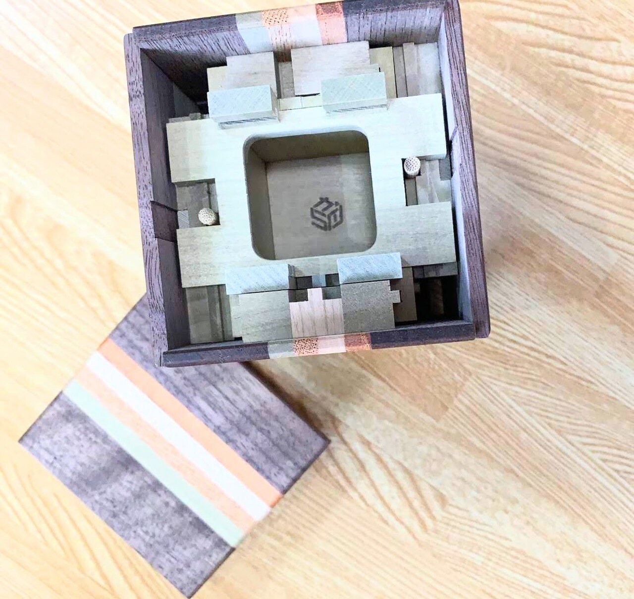 32 STEPS Gimmick Japanese Puzzle Box Wooden Puzzle Hakone - Etsy