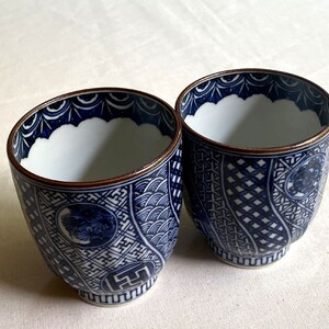 Yunomi Kyo Kiyomizu Yaki Japanese Tea Cup Set Sanyu Jonsui Traditional ...