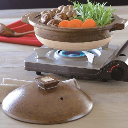 Shigaraki Yaki Stylish DONABE Japanese Earthen Pot Clay Pot | Etsy