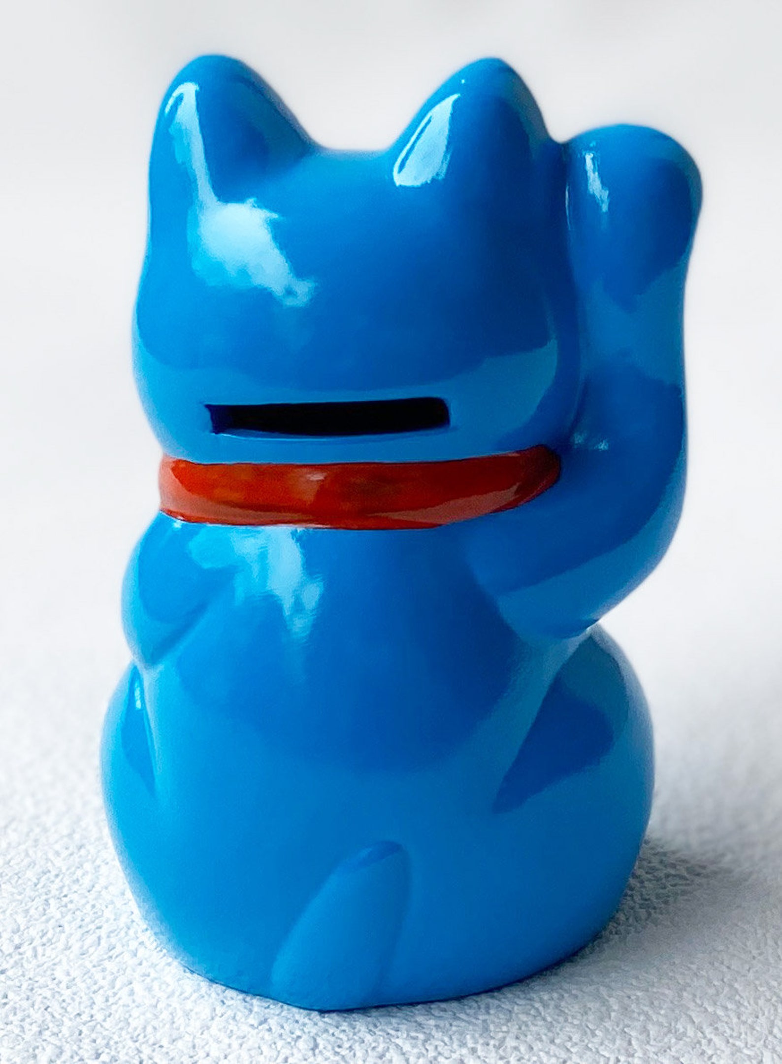 MANEKI NEKO Coinbank Japanese Lucky Cat TOKONAME Yaki Right - Etsy