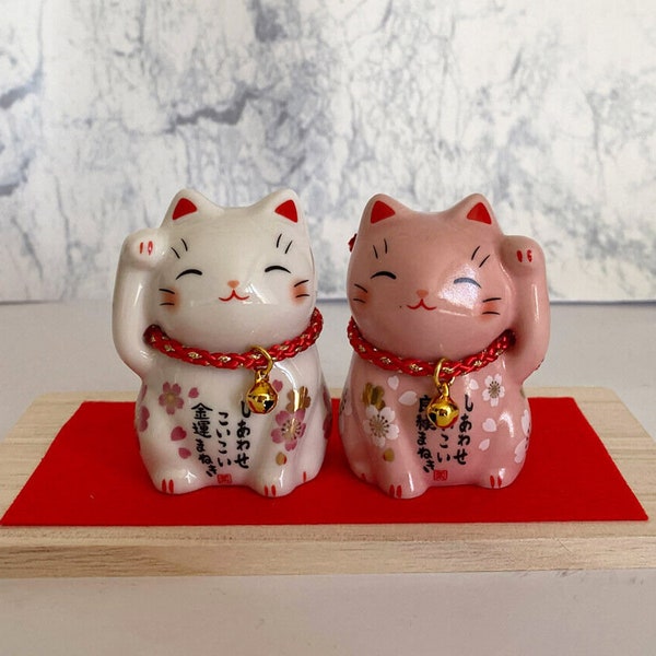 Japanese Maneki Neko - Etsy