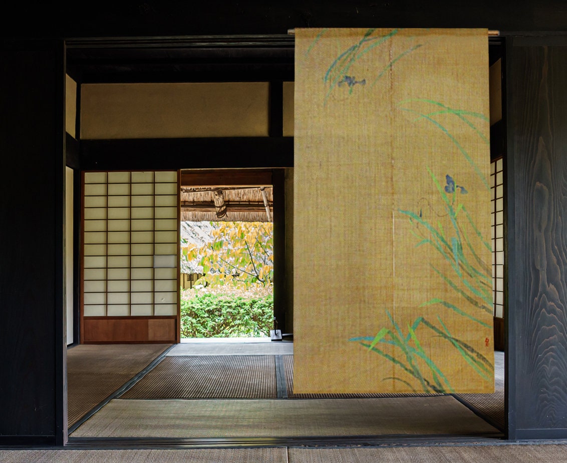 Sea Turtles Japanese Noren Curtains Doorway Entrance Curtain 85x150cm ...