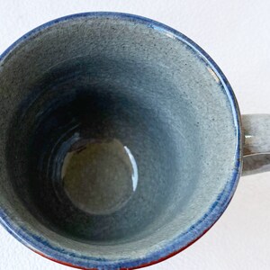 Arita Yaki Ware Japanese Coffee Tea Mug Cup Banzai Cat Neko Red Japan ...