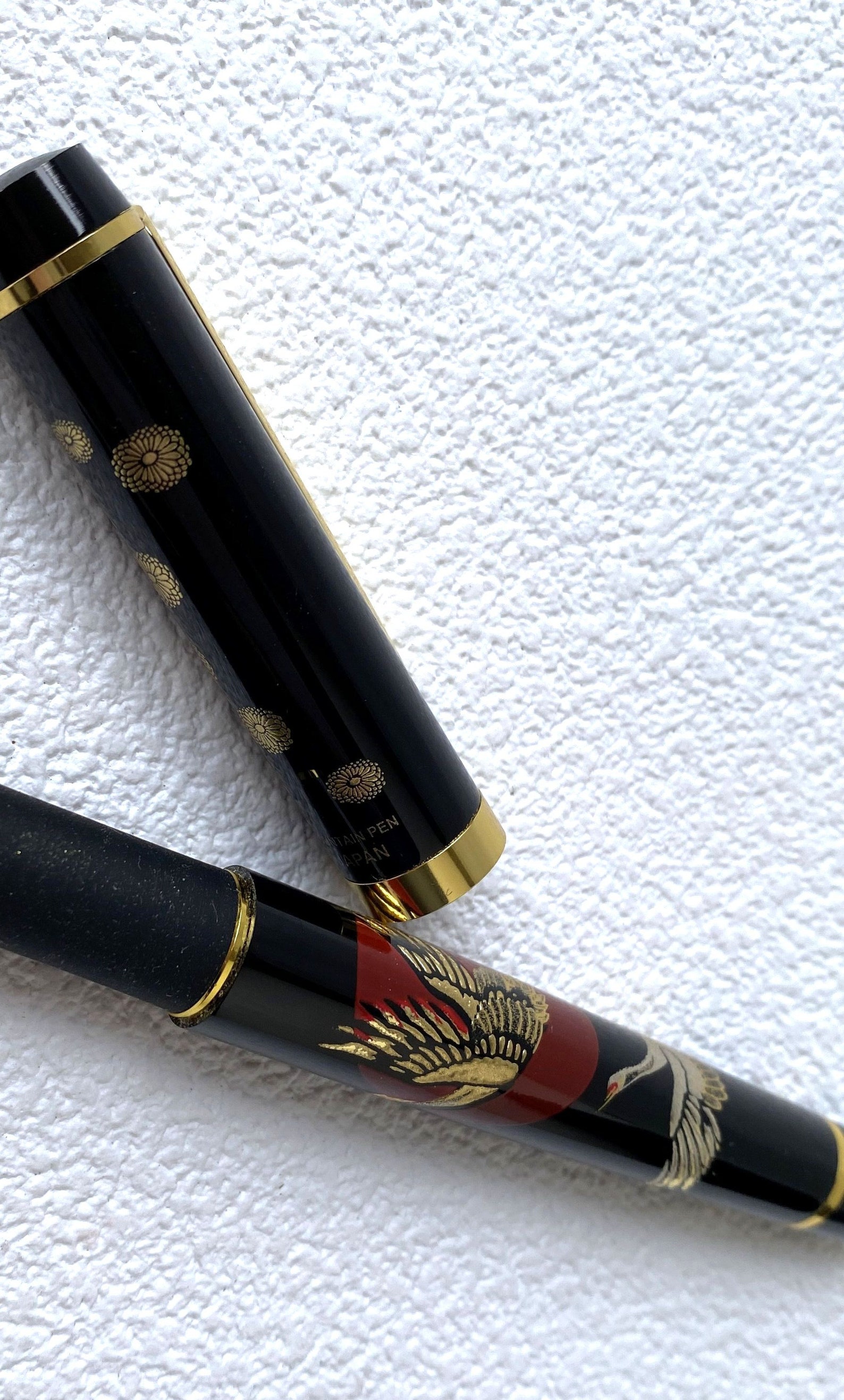Maki-e Urushi Lacquer Makie Fountain Pen Yamanaka Lacquer - Etsy