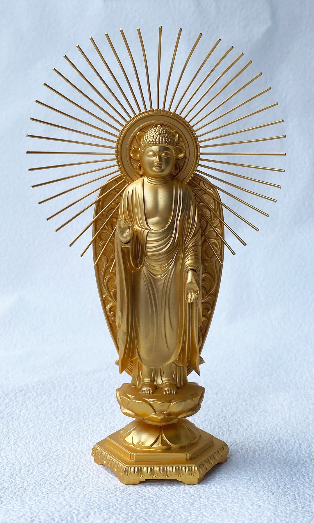 Amida Nyorai Amitabha Tathagata Japanese Buddha Statue Takaoka Japan - Etsy