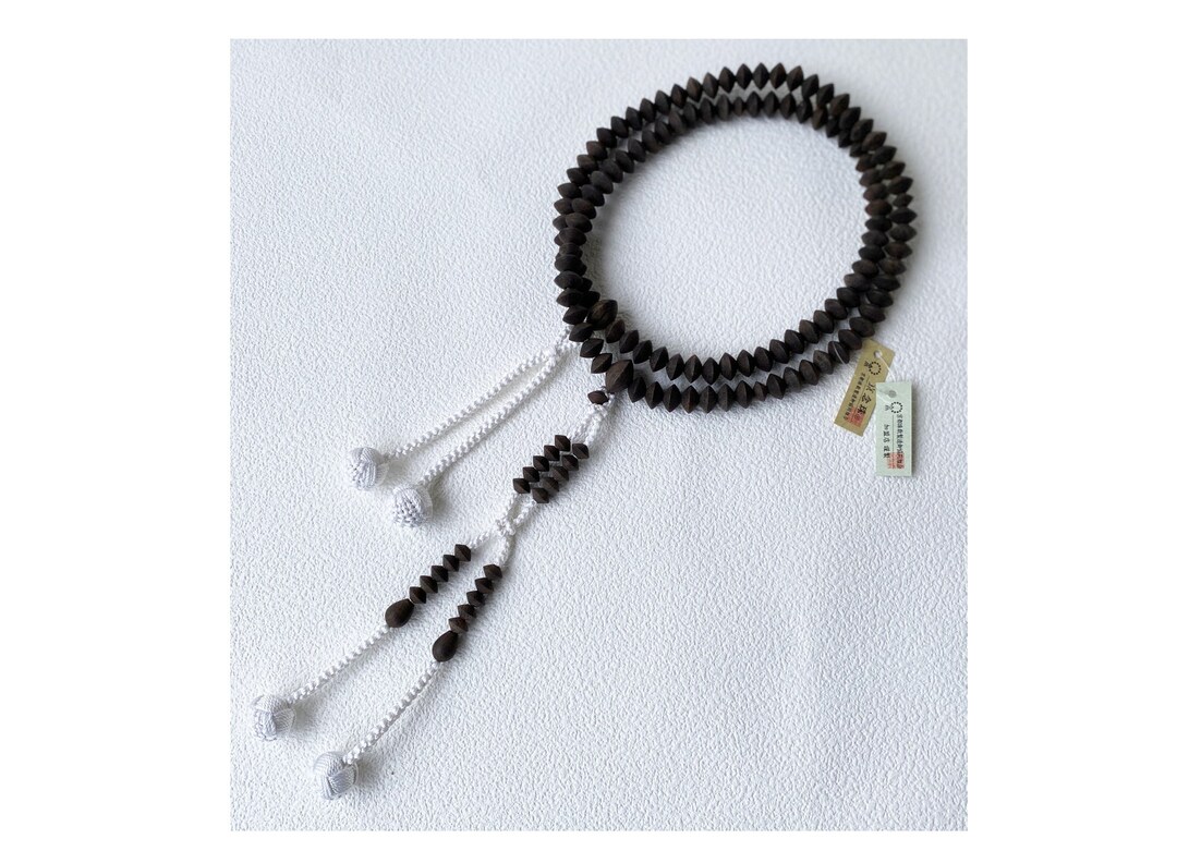 Shingon Buddhist Rosary Mala Juzu Prayer Beads Japan Kyoto Irataka ...