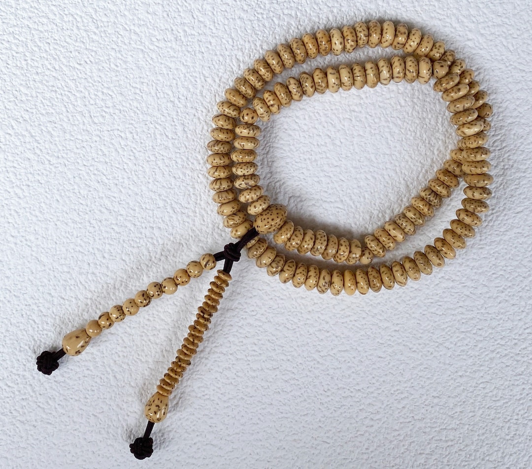 Tendai Buddhist Rosary Mala Juzu Prayer Beads Japan Kyoto Seigetsu ...