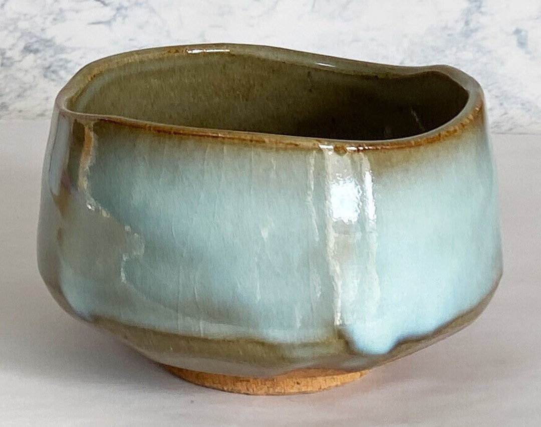 Matcha Chawan Japanese Green Tea Bowl Mino Yaki Ware Modern Mashiko ...