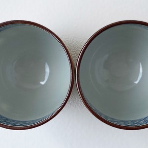 Yunomi Kyo Kiyomizu Yaki Japanese Tea Cup Set Fujin Raijin Sotatsu ...