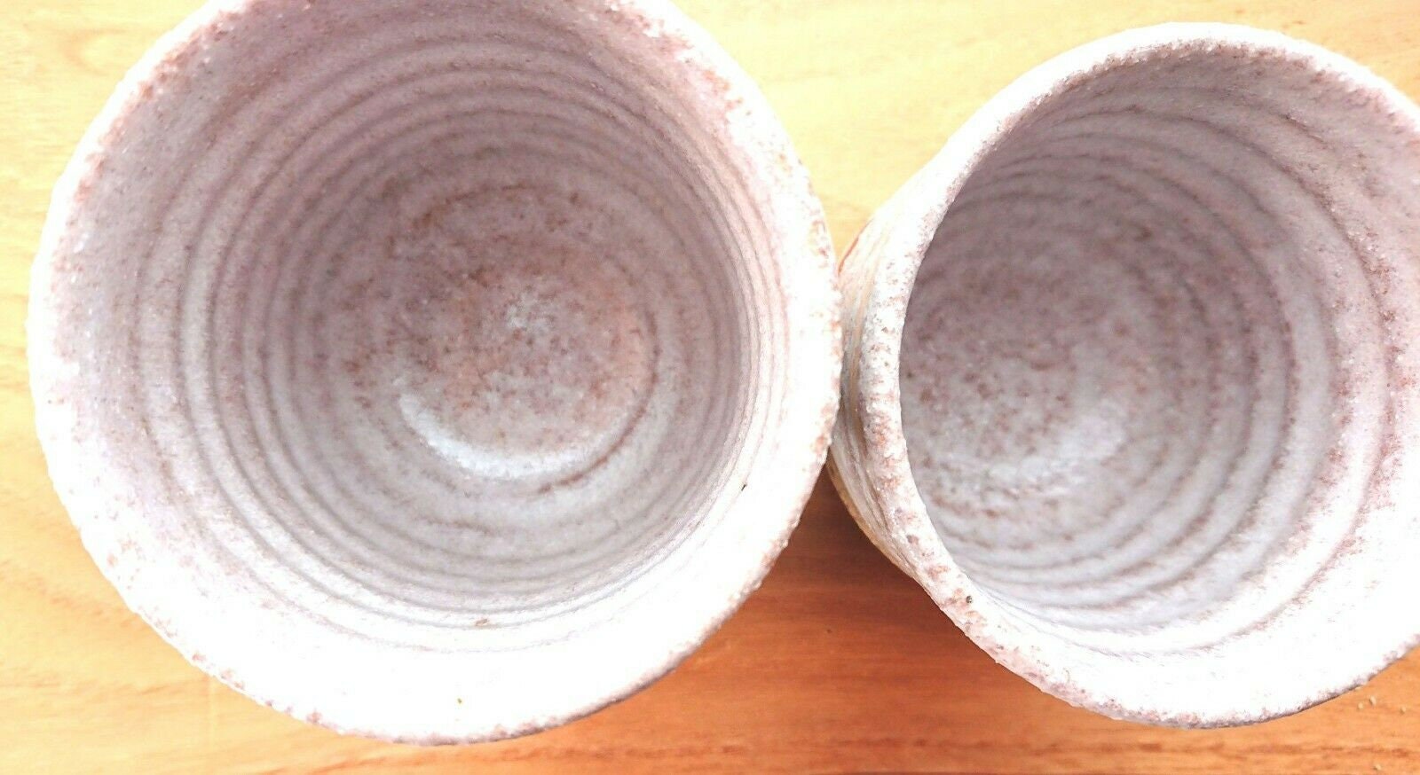 Pair Yunomi Japanese Green Tea Cup Set of 2 Shigaraki Yaki | Etsy