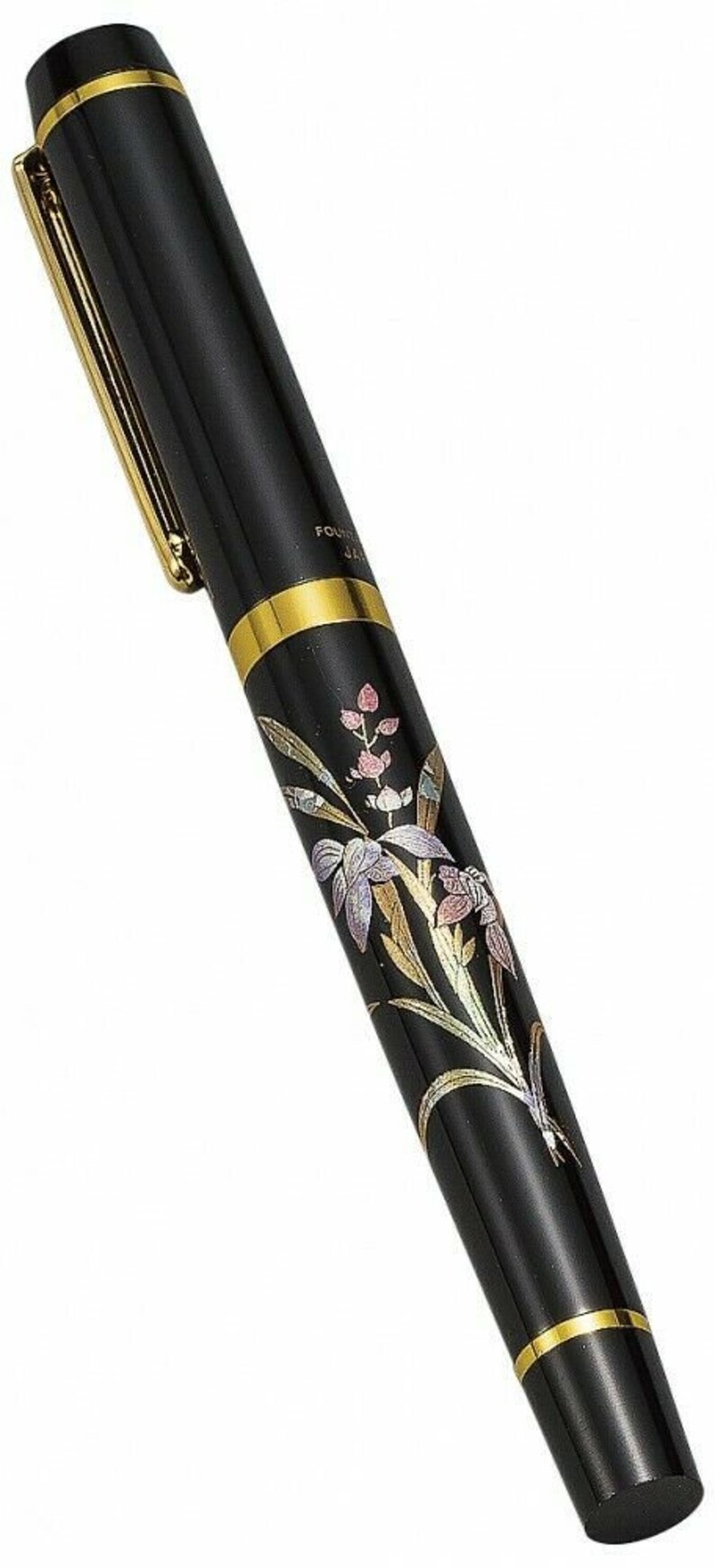 Maki-e Urushi Lacquer Makie Fountain Pen Yamanaka Lacquerware | Etsy