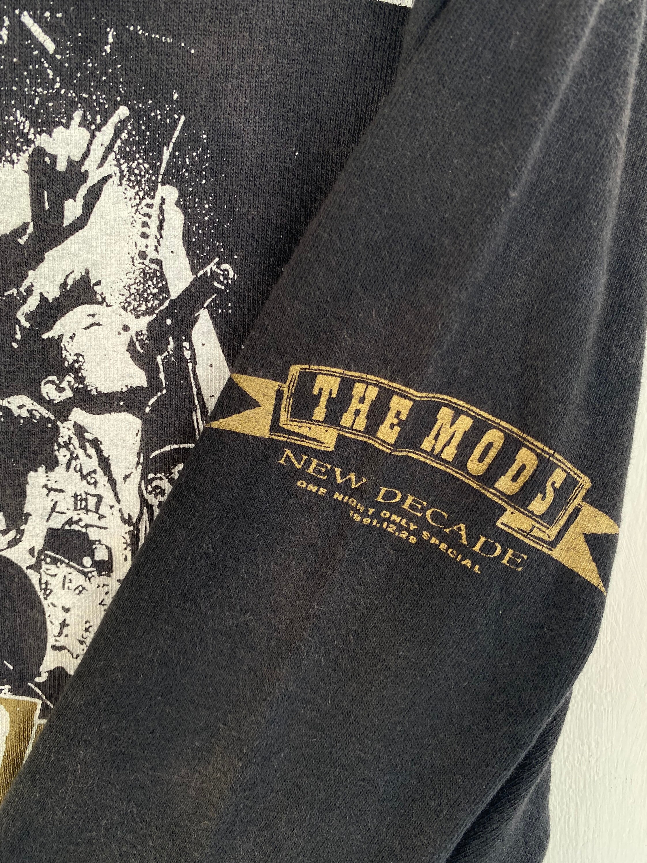 VINTAGE THE MODS Punk Rock Band New Decade 1991 Longsleeve Tee Shirt - Etsy