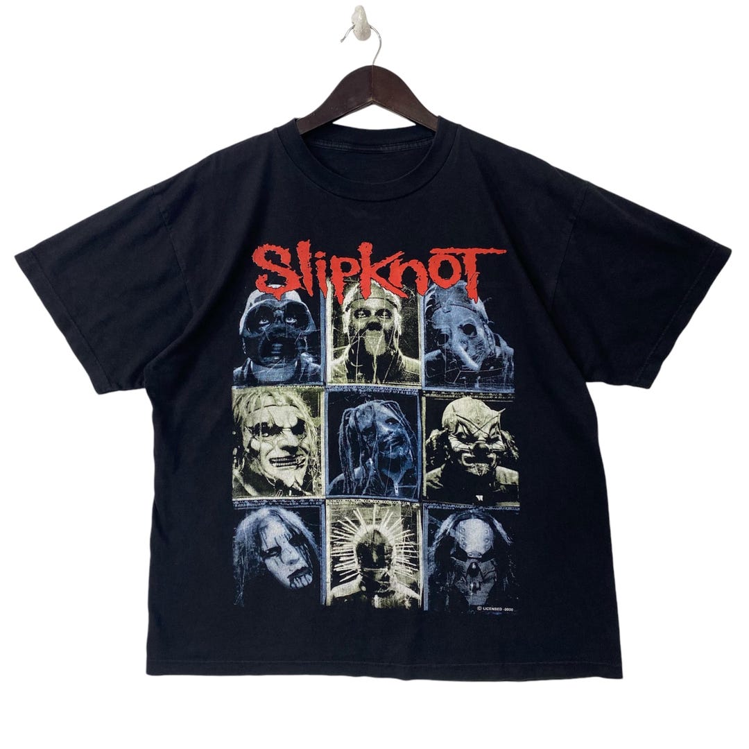 VINTAGE SLIPKNOT Nu Metal Band Promo Tour Rare Tee Shirt - Etsy
