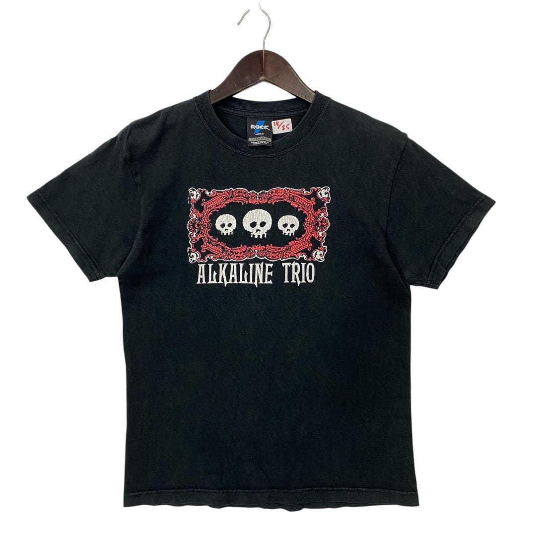 VINTAGE ALKALINE TRIO Punk Rock Band Emo Y2k Tee Shirt - Etsy
