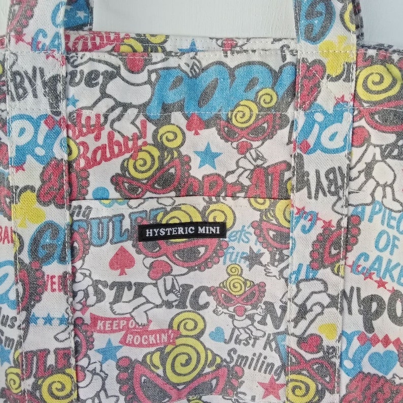 VINTAGE HYSTERIC GLAMOUR Monogram Fullprint Tote Bag - Etsy