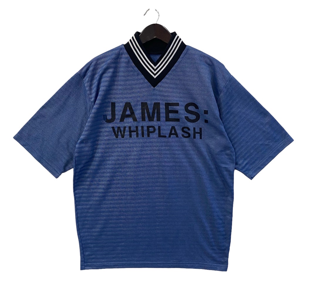 VINTAGE JAMES Britpop Band UK Whiplash Album Jersey No.10 Tour Concert ...