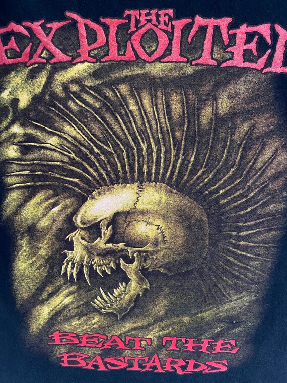 VINTAGE THE EXPLOITED Punkrock band Reaper beat the b… - Gem