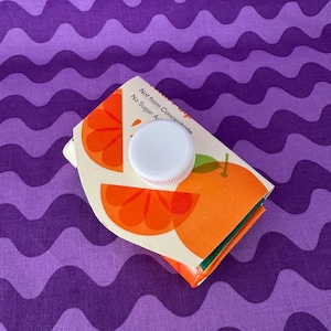 Upcycled Orange Juice Carton Wallet: Eco-friendly Coin Purse - Etsy