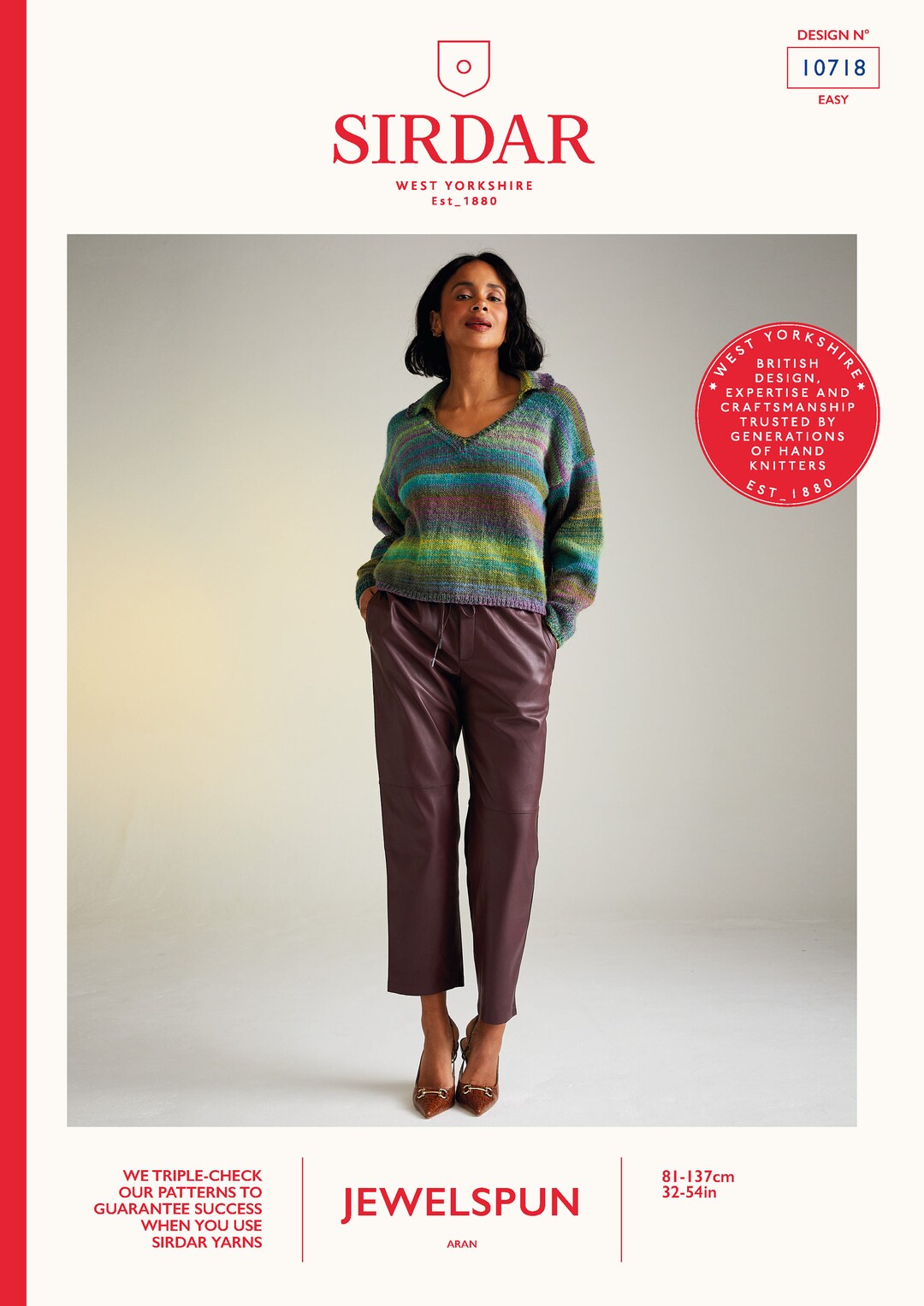Knitting Pattern Elegant Midnight Garden Sweater With Variegated Self ...