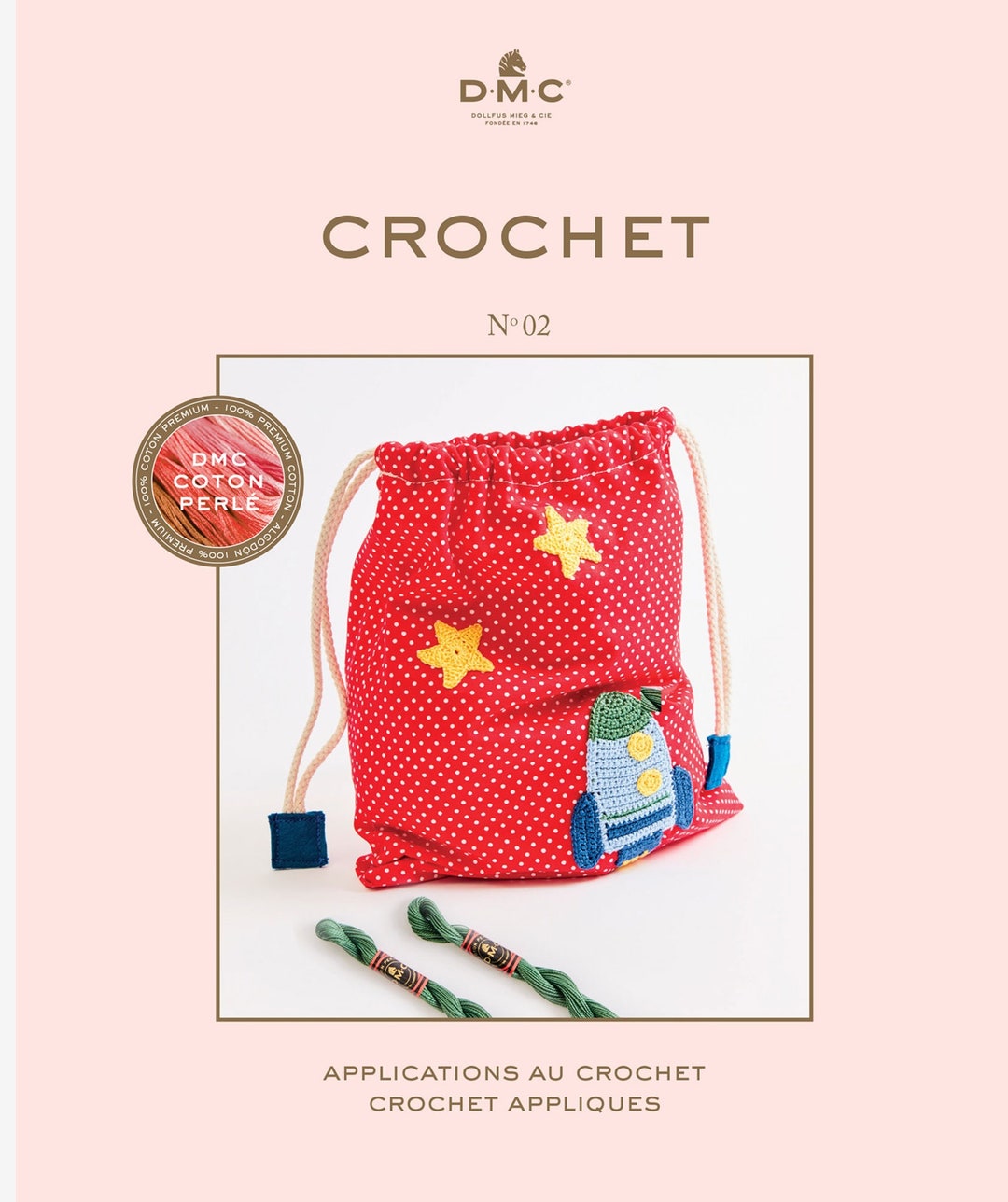 A 63-page Book With 12 Crochet Applique Designs Just for Children ...