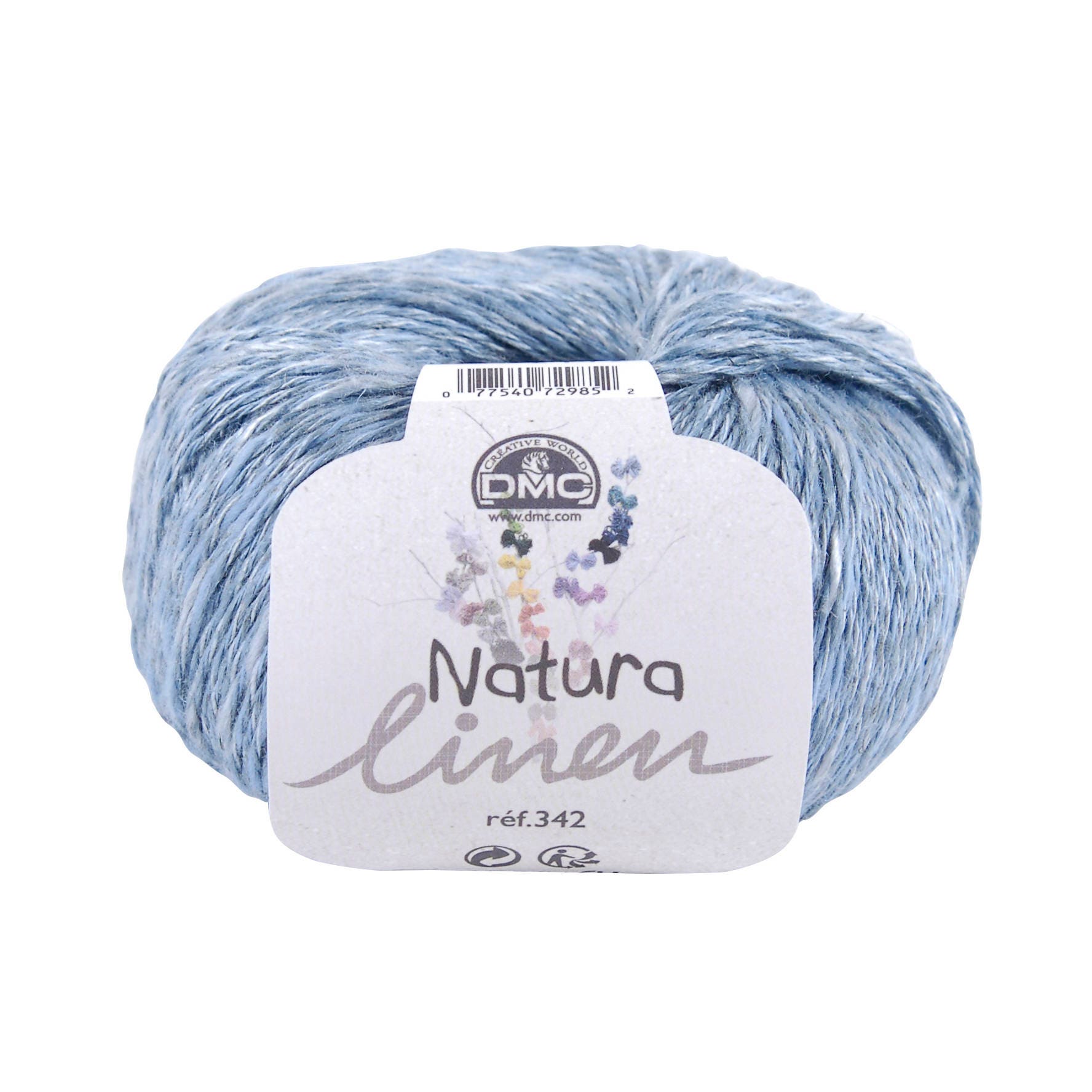 DMC Natura Linen Yarn 50g - Etsy UK