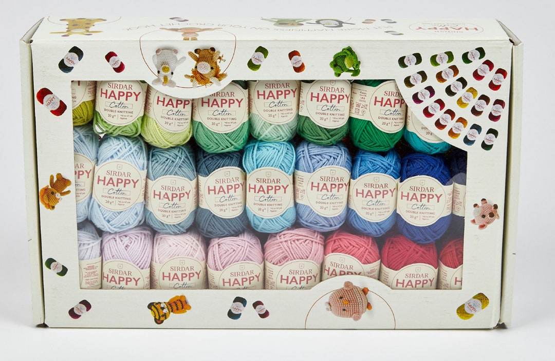 Sirdar Happy Cotton 100% DK 20g - Etsy