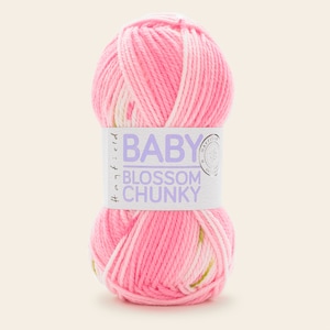 Knitting Pattern the Little Buds Blanket in Hayfield Baby Blossom ...