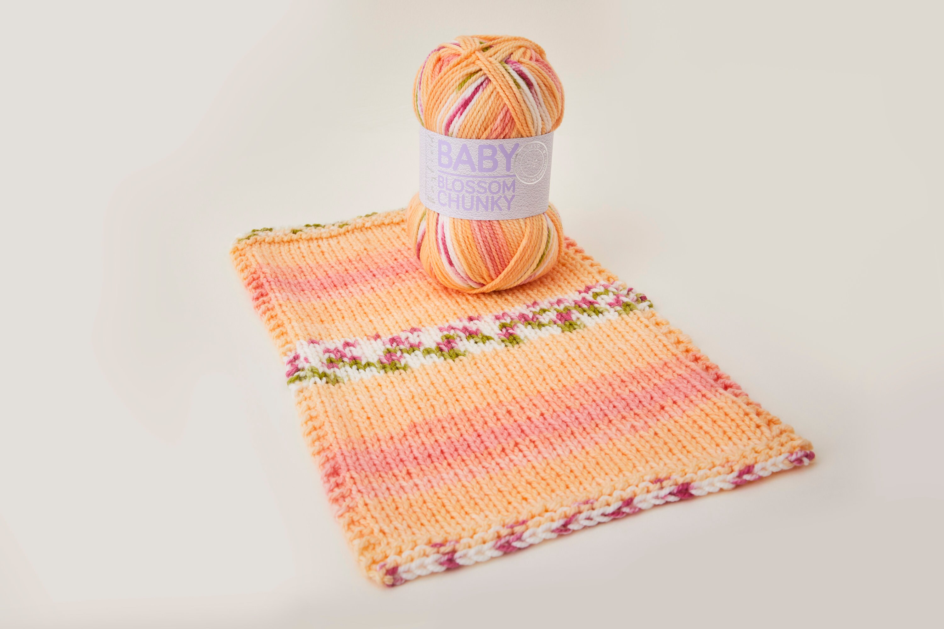 Hayfield Baby Blossom Chunky Self Patterning Yarn 100g - Etsy