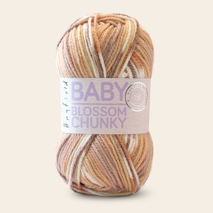 Knitting Pattern the Little Buds Blanket in Hayfield Baby Blossom ...