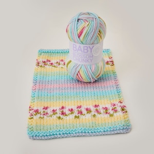 Hayfield Baby Blossom Chunky Self Patterning Yarn 100g - Etsy