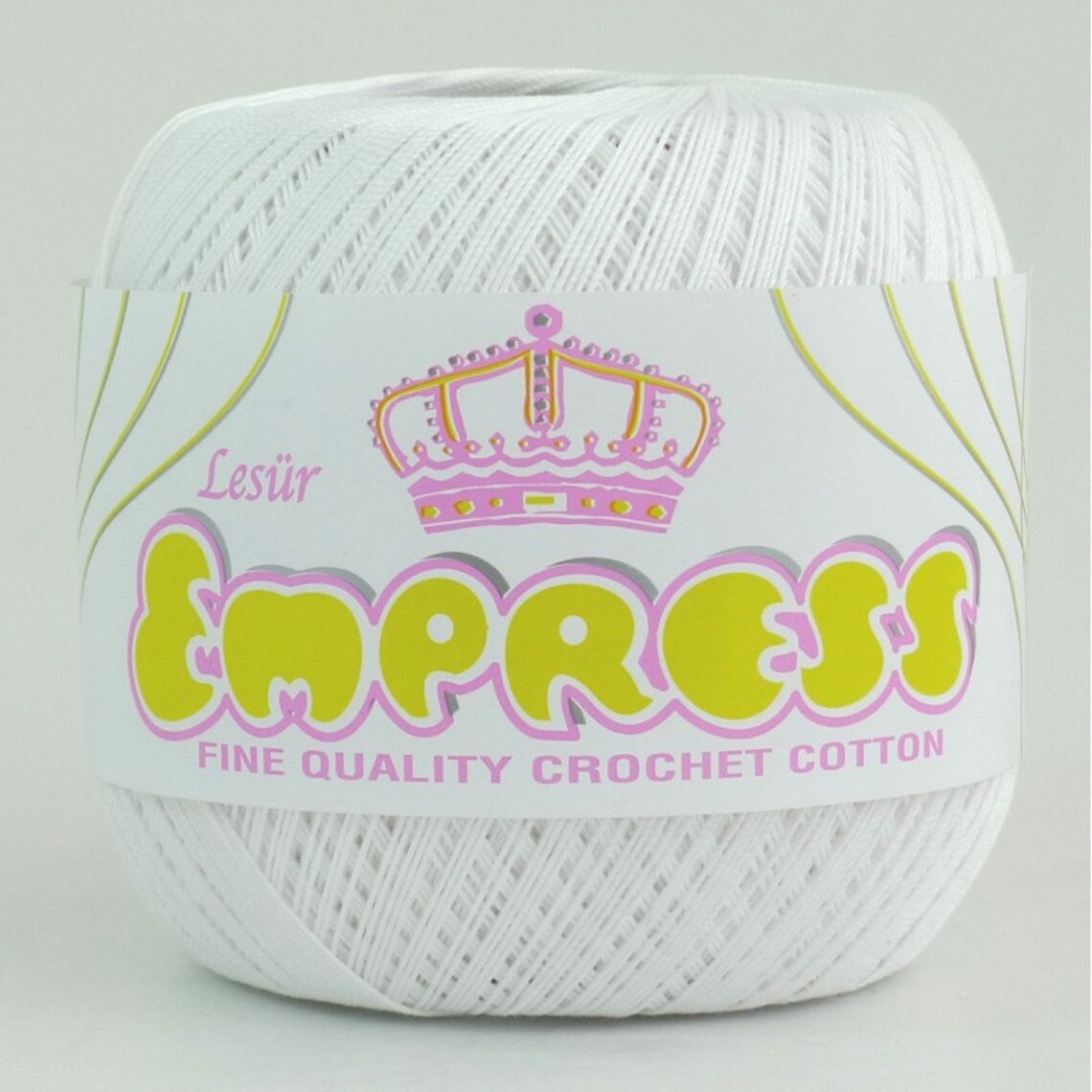Empress Mercerised Crochet Cotton/yarn No.10 | Etsy
