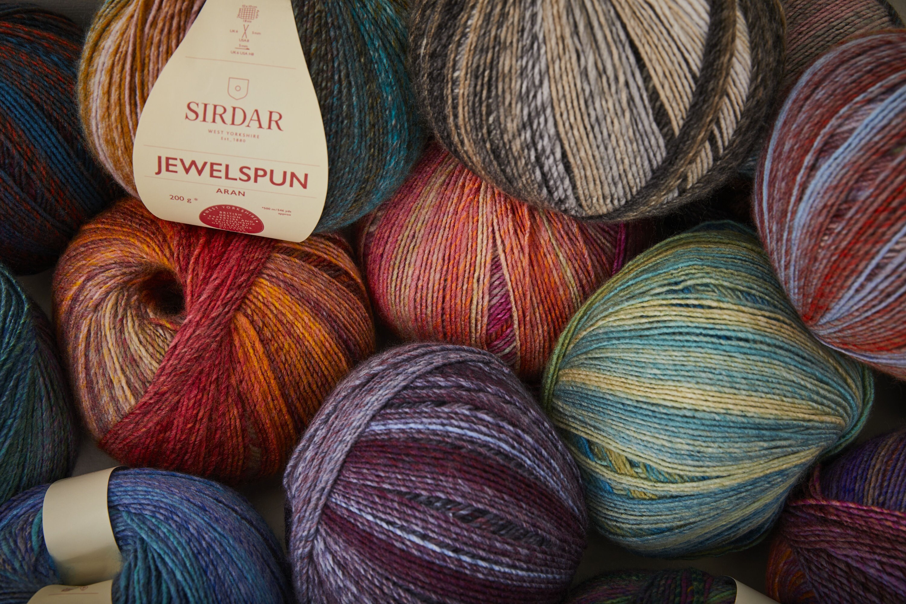 Sirdar Jewelspun Aran 200g Variegated Self Patterning Yarn - Etsy
