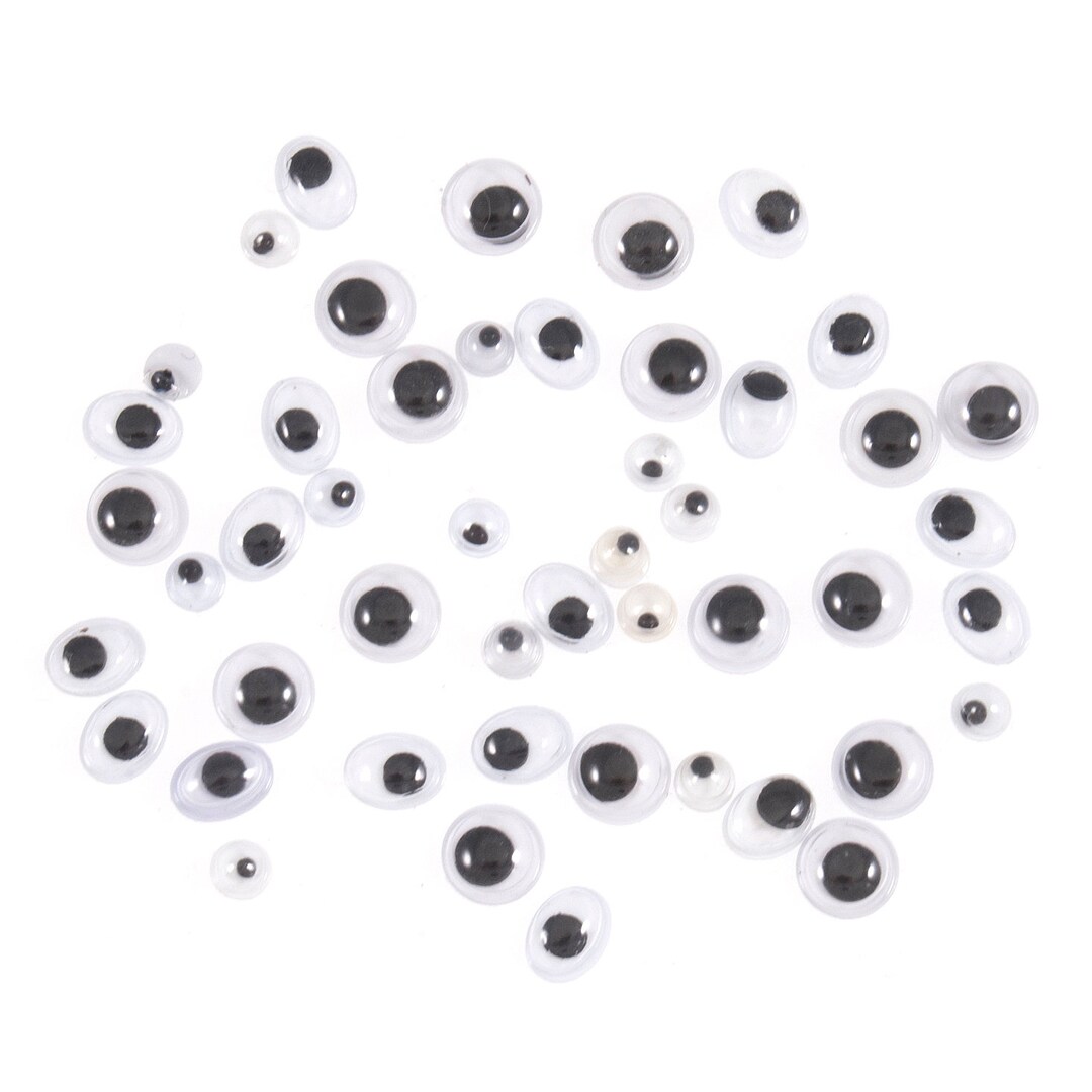 Moveable Paste on Eyes -wobbly Wiggly Googly Eyes Toy Animal ...