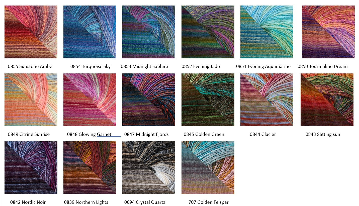 Sirdar Jewelspun Aran 200g Variegated Self Patterning Yarn - Etsy