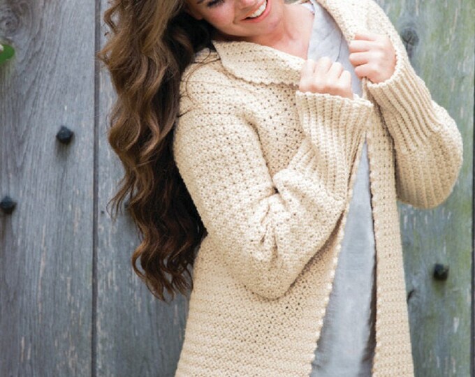 Slouchy Sunday Jacket Crochet Pattern Only Woolly5 Yarn - Etsy