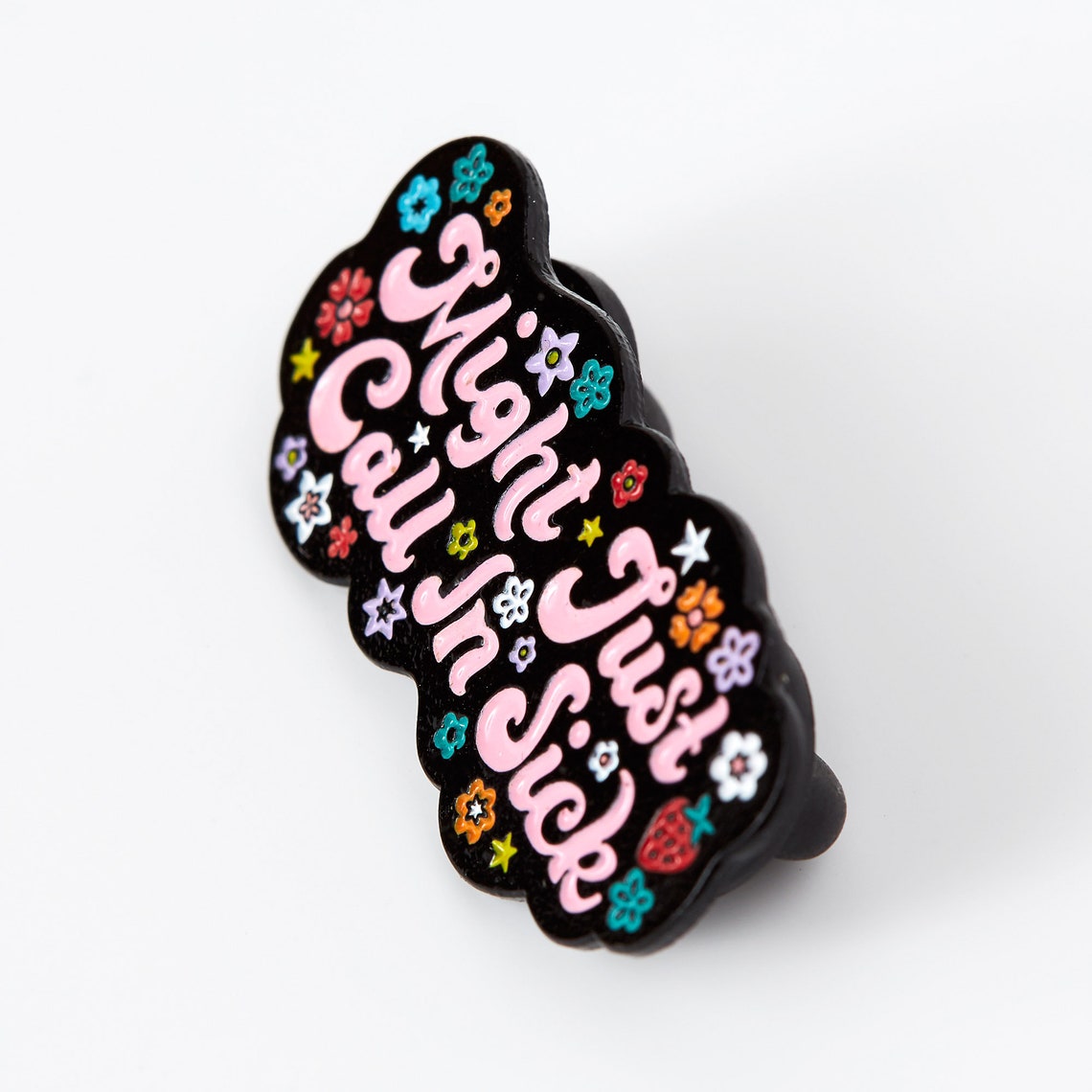 Might Just Call in Sick Enamel Pin //sick Day Pin // Retro Illustration ...