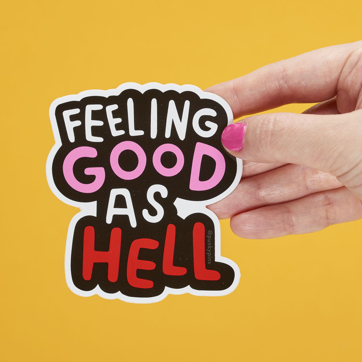 Feeling Good as Hell Sticker // Positivity Stickers // - Etsy Australia