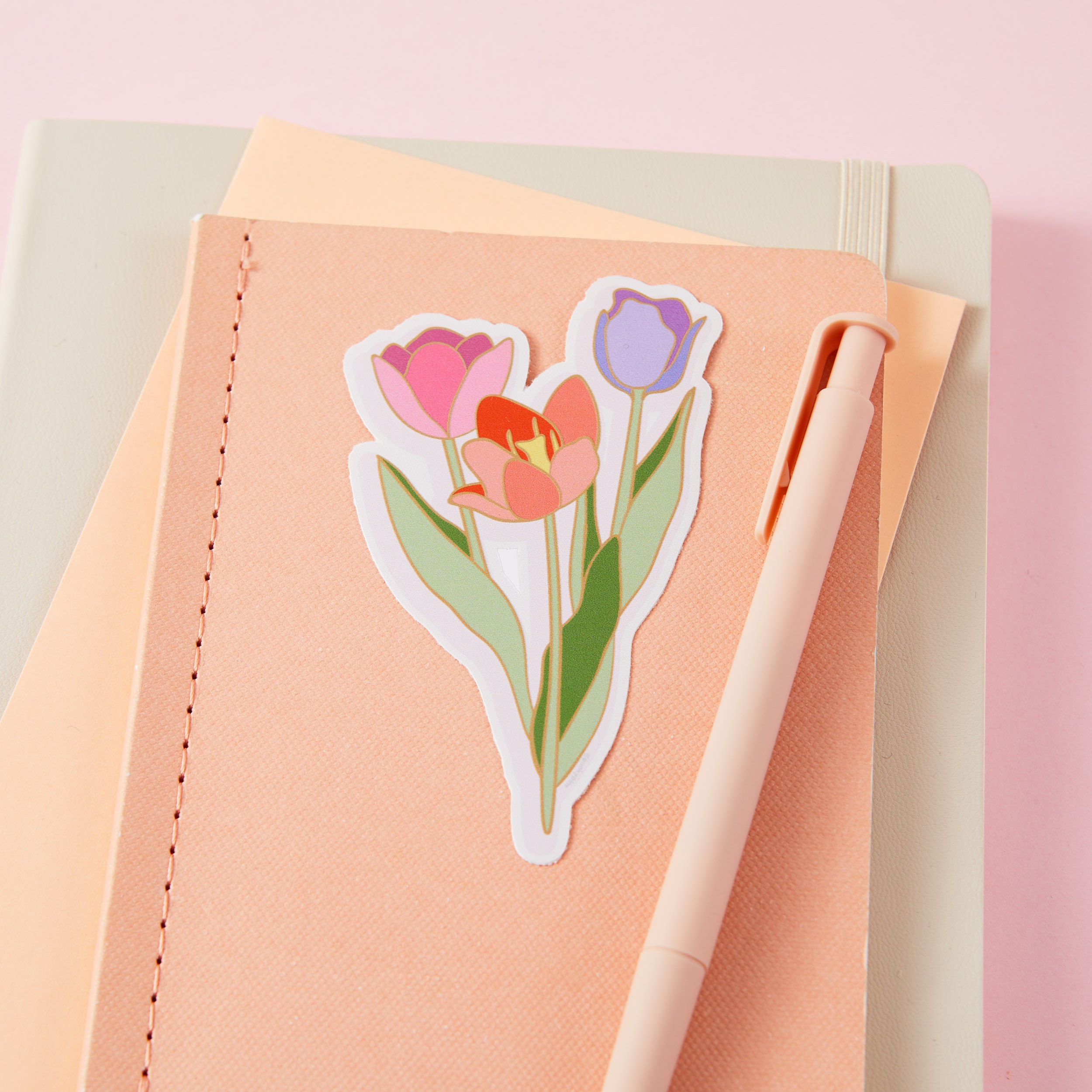Tulip Flowers Vinyl Sticker // Laptop Stickers // Die Cut - Etsy UK
