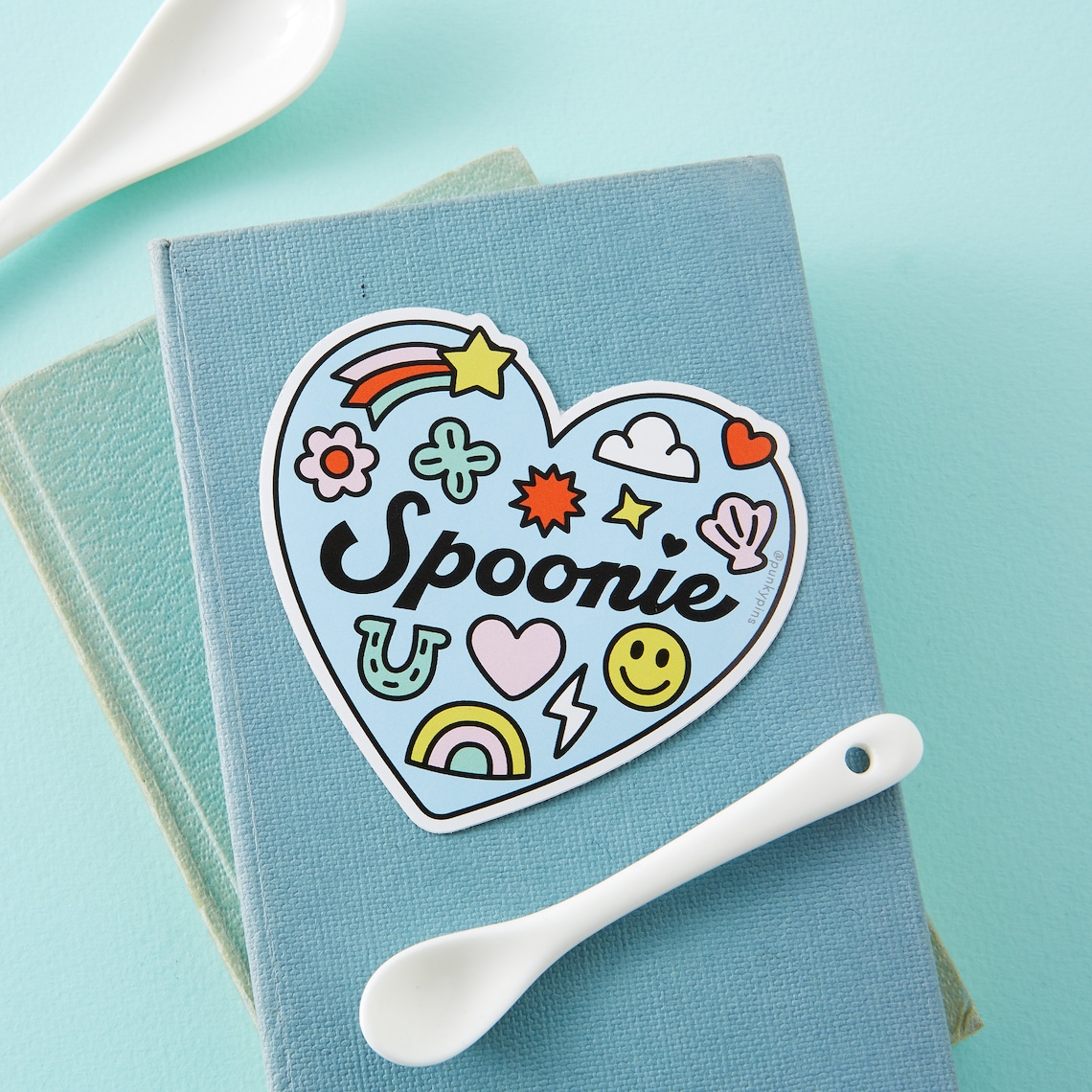 Spoonie Love Large Die Cut Sticker // Chronic Illness - Etsy