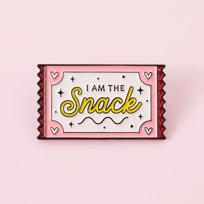Snack Pin - Etsy
