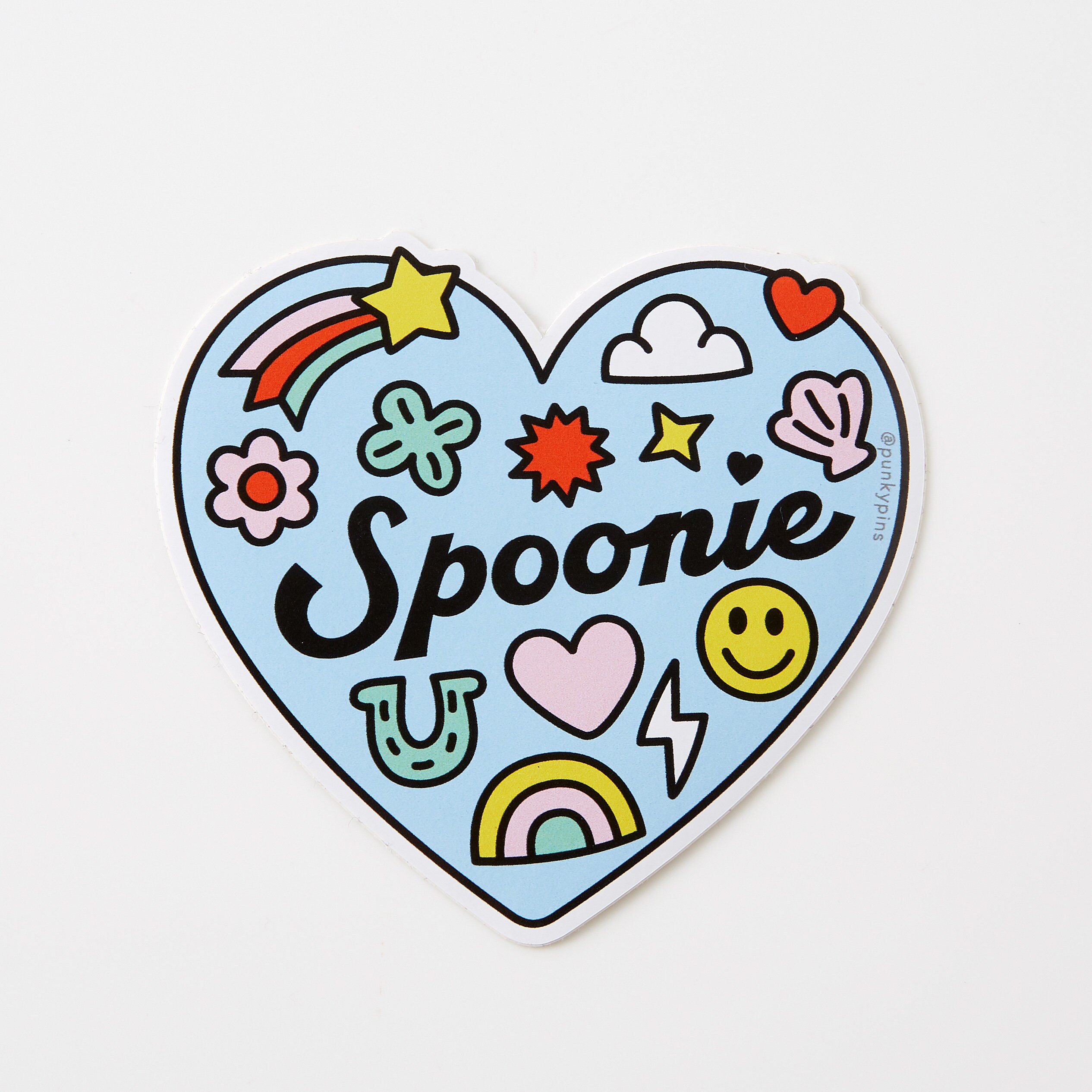 Spoonie Love Large Die Cut Sticker // Chronic Illness - Etsy