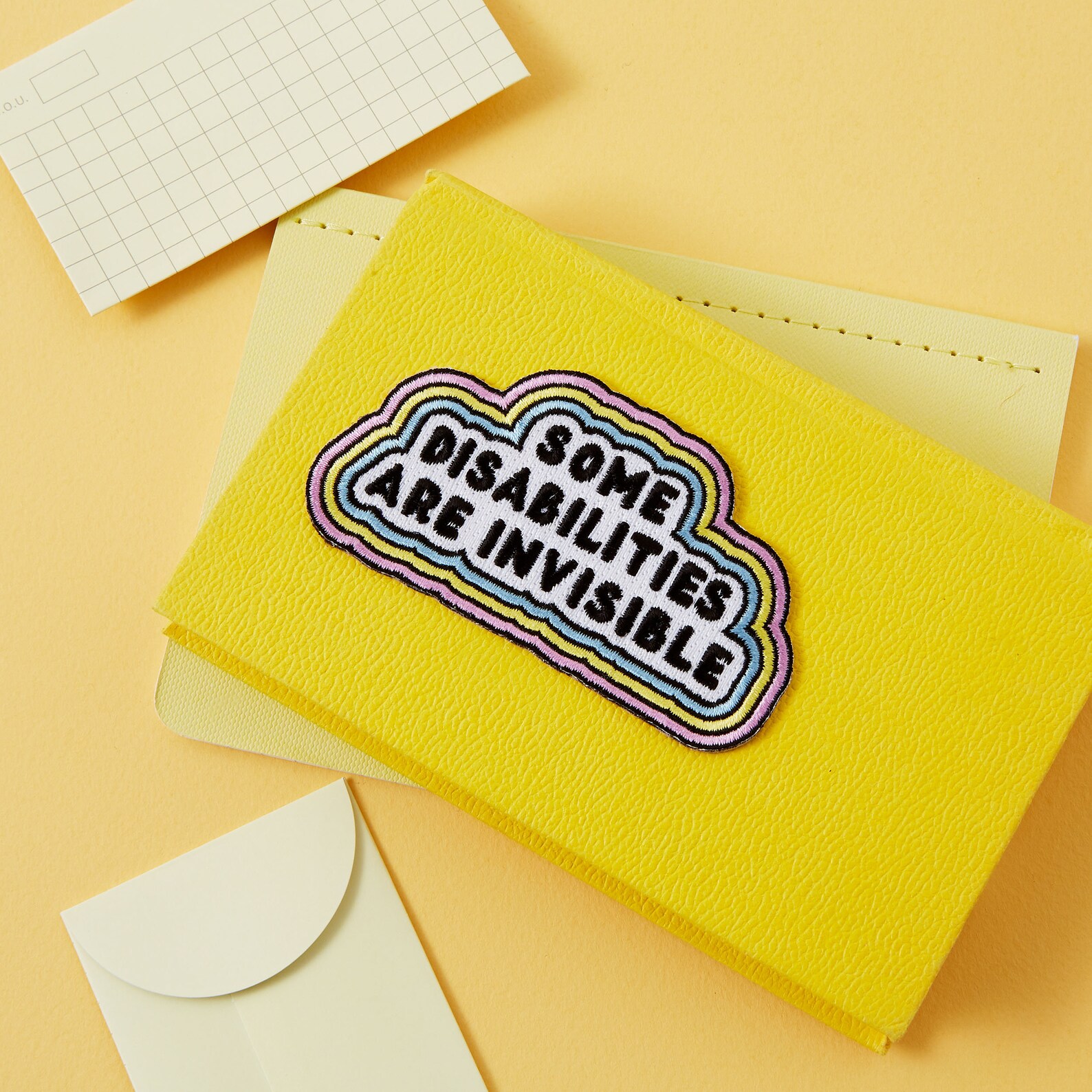 Some Disabilities Are Invisible Iron-on Patch // Embroidered - Etsy