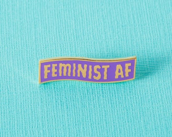 Feminist pin | Etsy