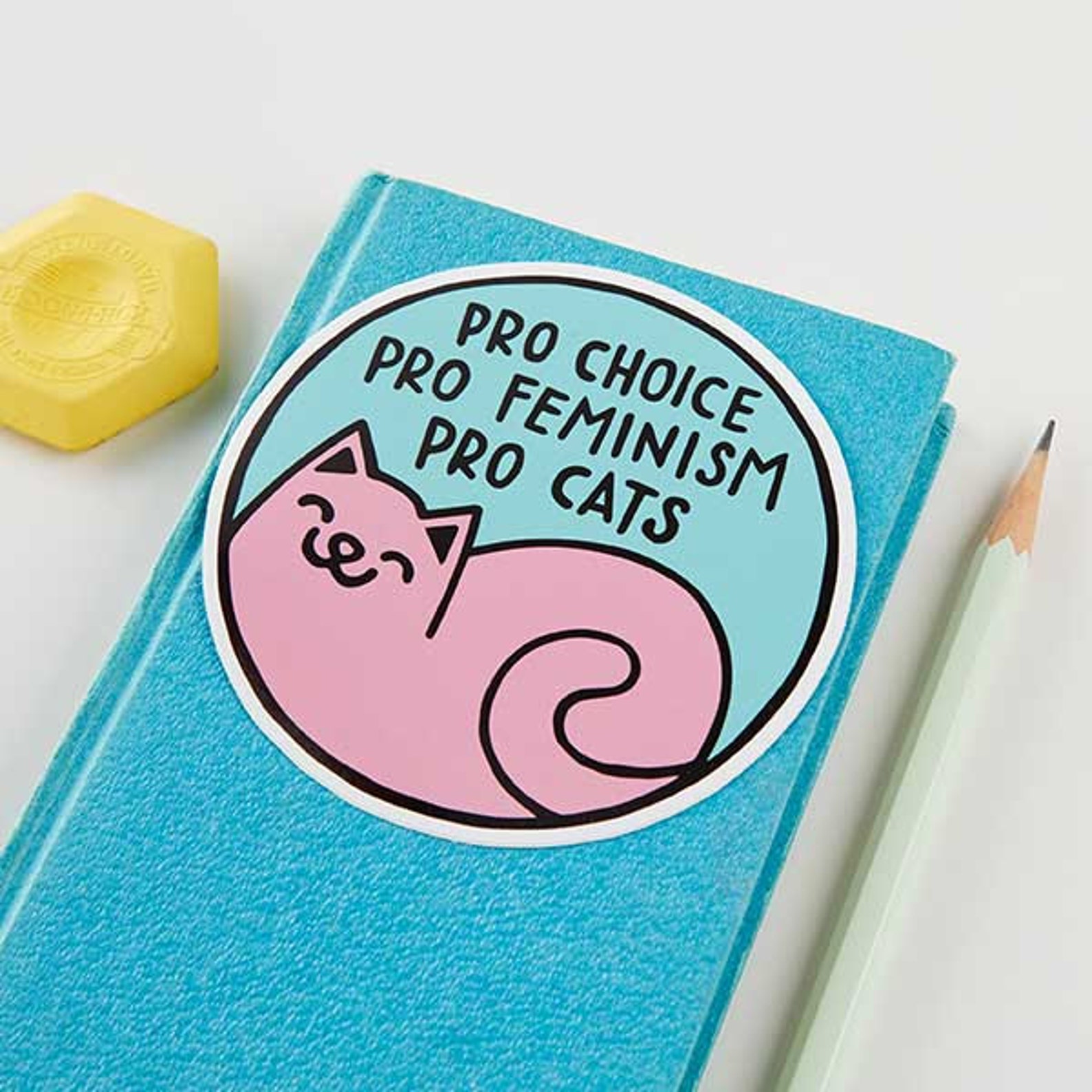 Pro Cats Sticker // Vinyl Sticker Cute Stationery Planner - Etsy UK