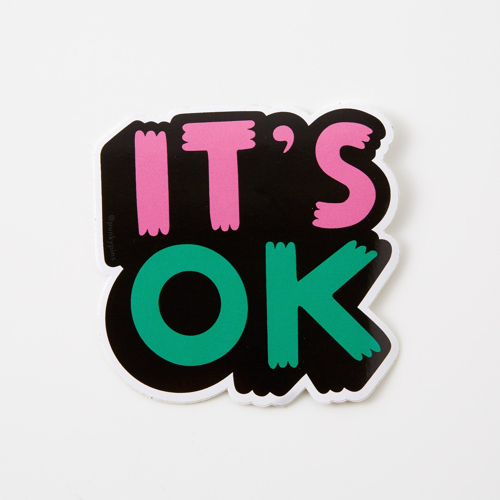 It's OK Large Vinyl Sticker / OK Laptop Sticker / Die Cut | Etsy