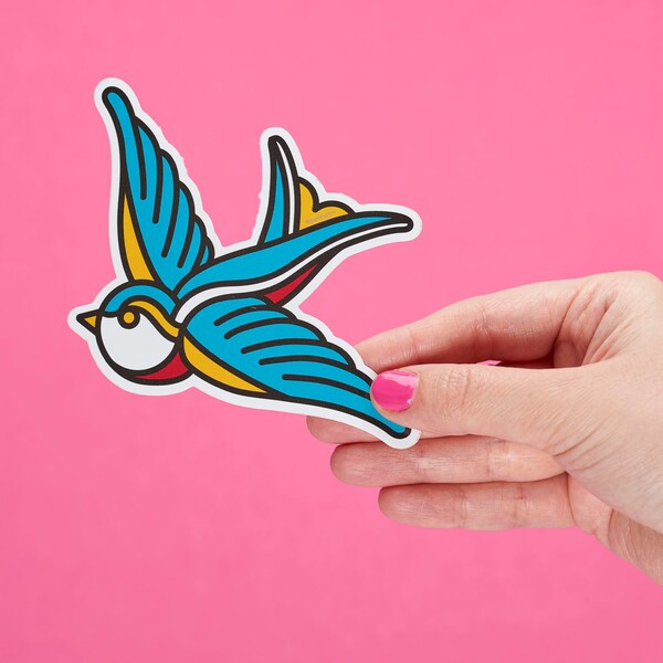 Swallow Tattoo - Etsy