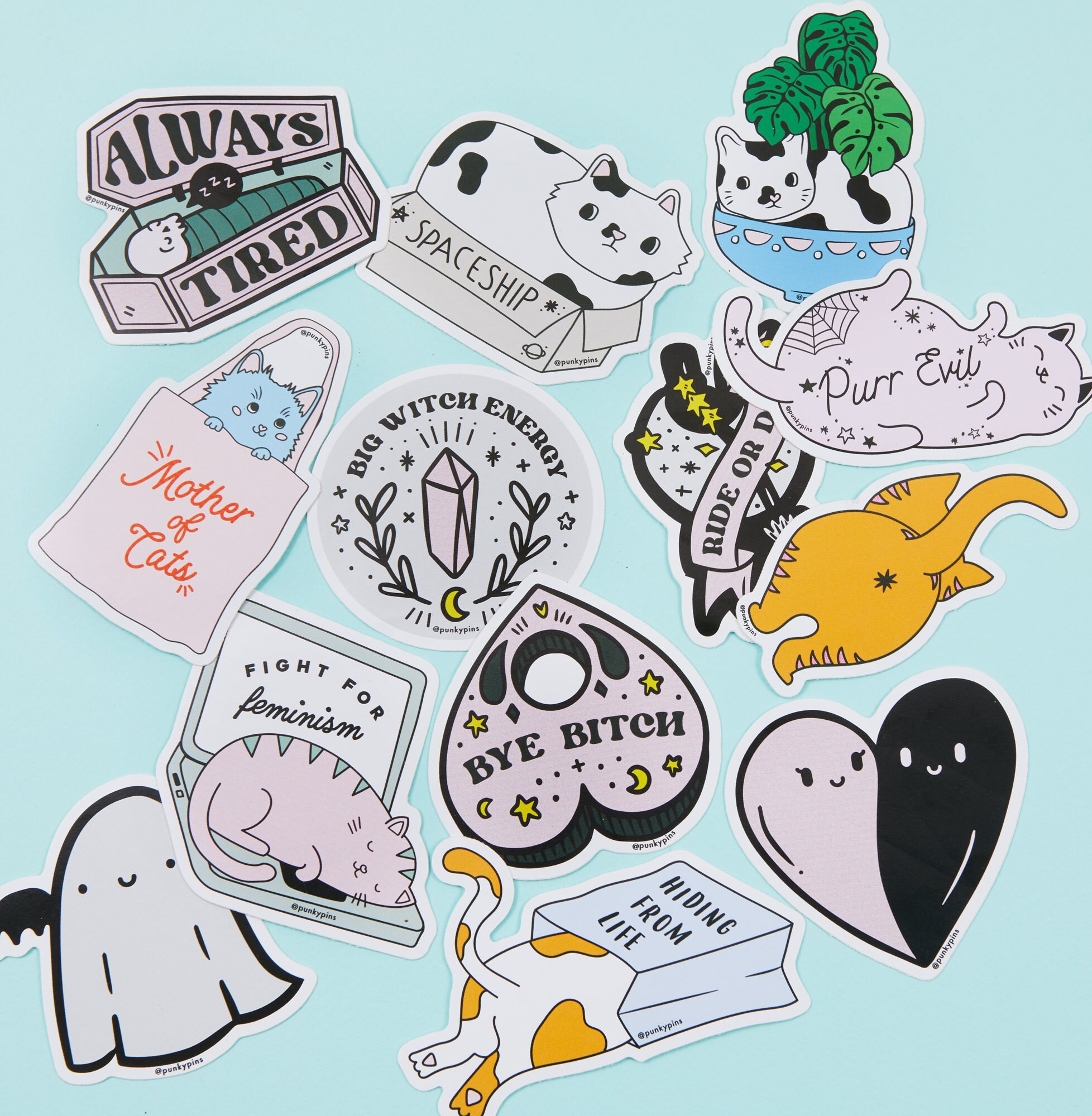 Always Tired Vinyl Sticker // Laptop Sticker // Decal - Etsy