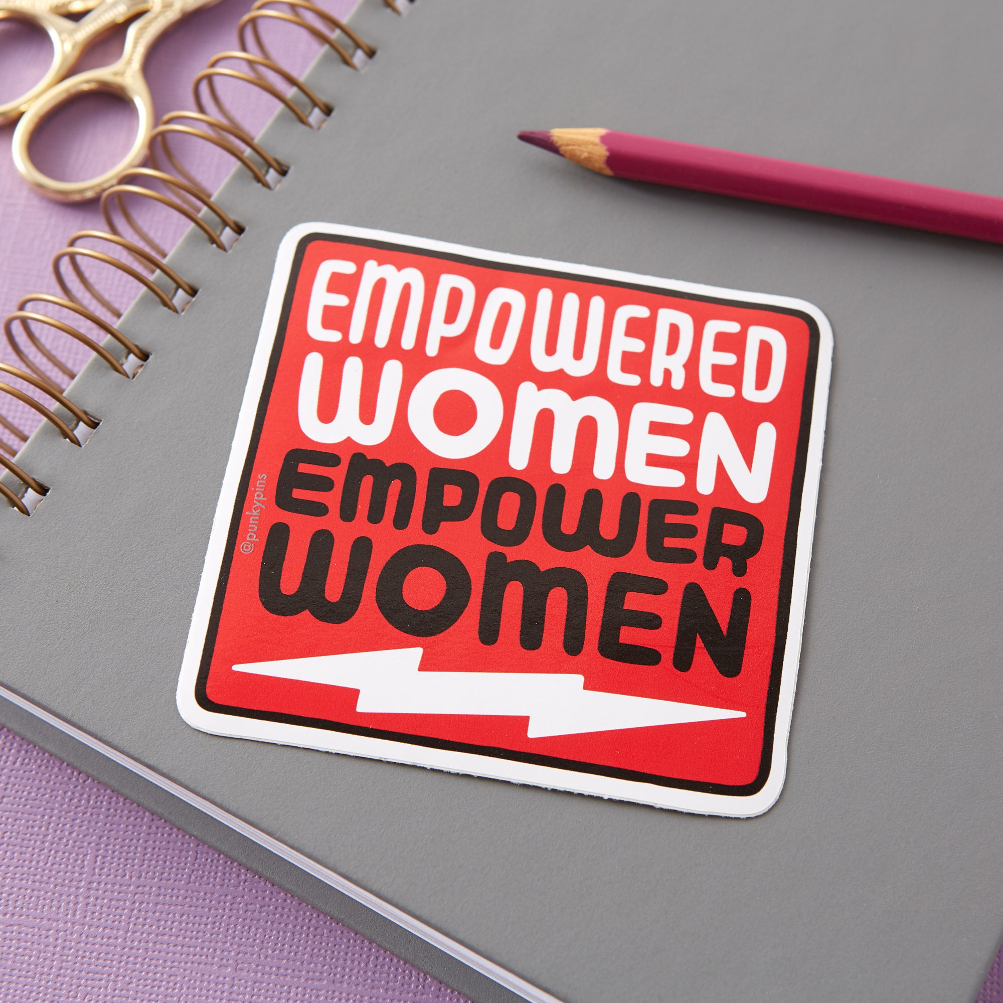 Empowered Women Empower Women Sticker // Motivational - Etsy